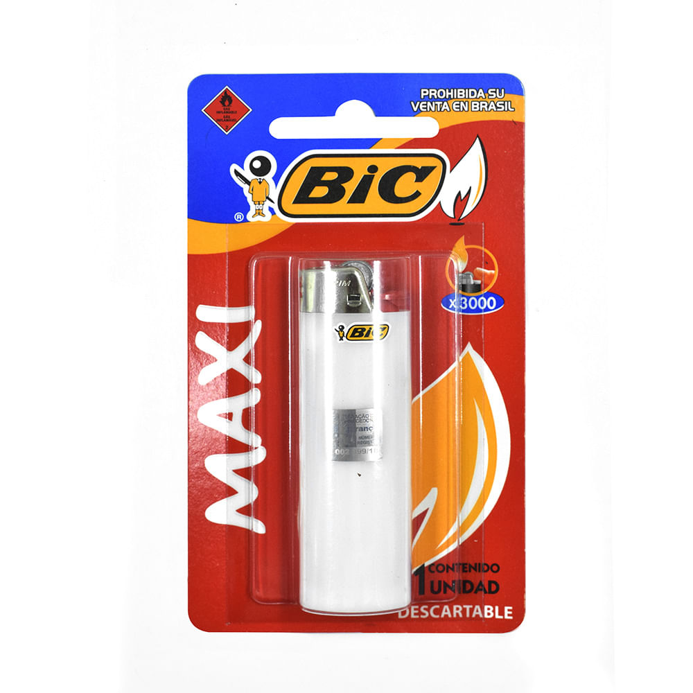 ENCENDEDOR BIC MAXI - tatauy